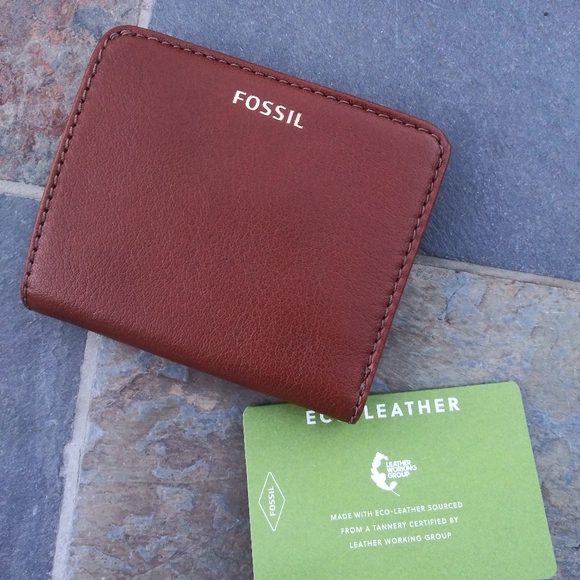 Fossil | Bags | Nwt Fossil Madison Bifold Mini Wallet Card Holder ...